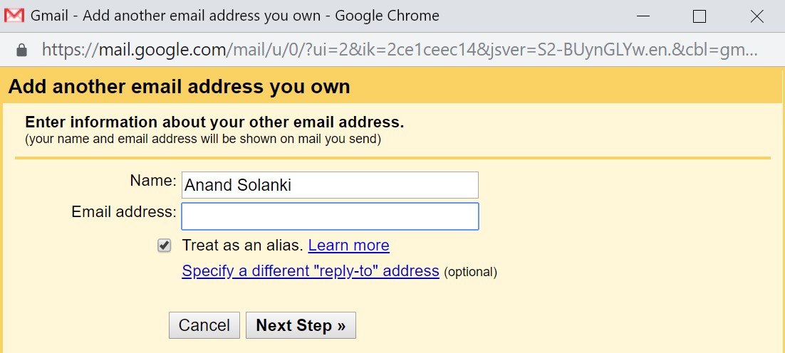 MAKING AN EMAIL ADDRESS USING GMAIL AND YOUR OWN DOMAIN - Gadget Gyani