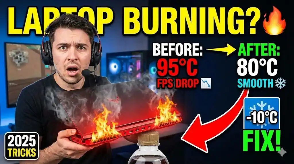 Laptop Burning? Drop 10°C Temp with These 5 Hacks - Gadget Gyani