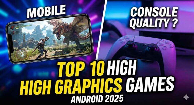 Top 10 High Graphics Android Games of 2025 (Console Quality)
