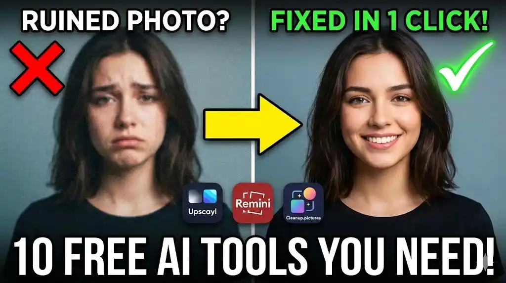 10 Best AI Photo Enhancers (2026): Fix Blurry Images (Free/Paid)