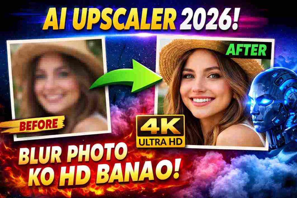 11 Best Free AI Upscaler Tools 2026 | Convert Blur Photo to HD
